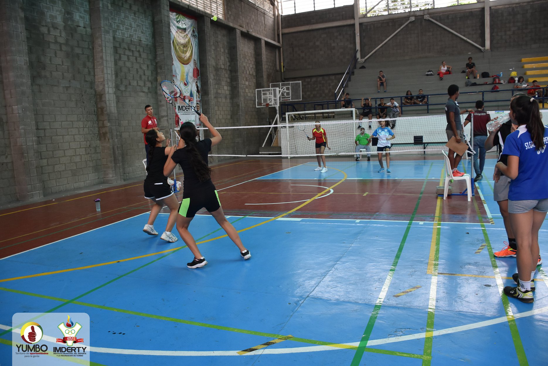 Gran Participación en Copa Departamental de Bádminton en Yumbo - IMDERTY